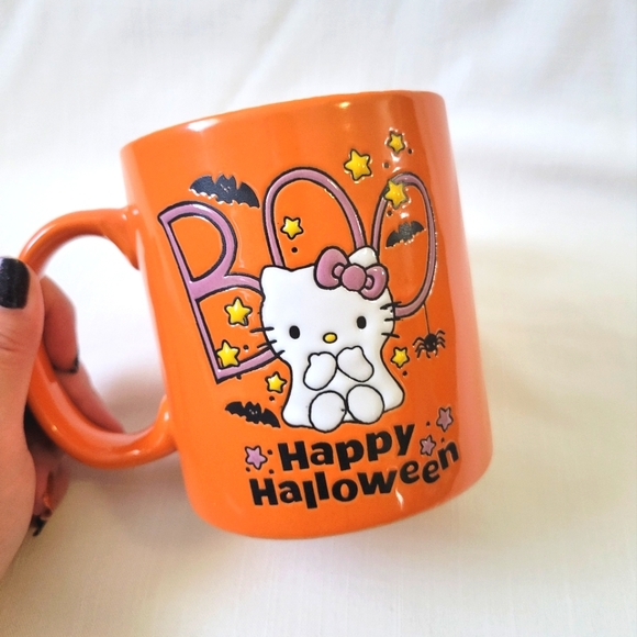 Hello Kitty Sanrio | Dining | Hello Kitty Boo Happy Halloween Mug New ...